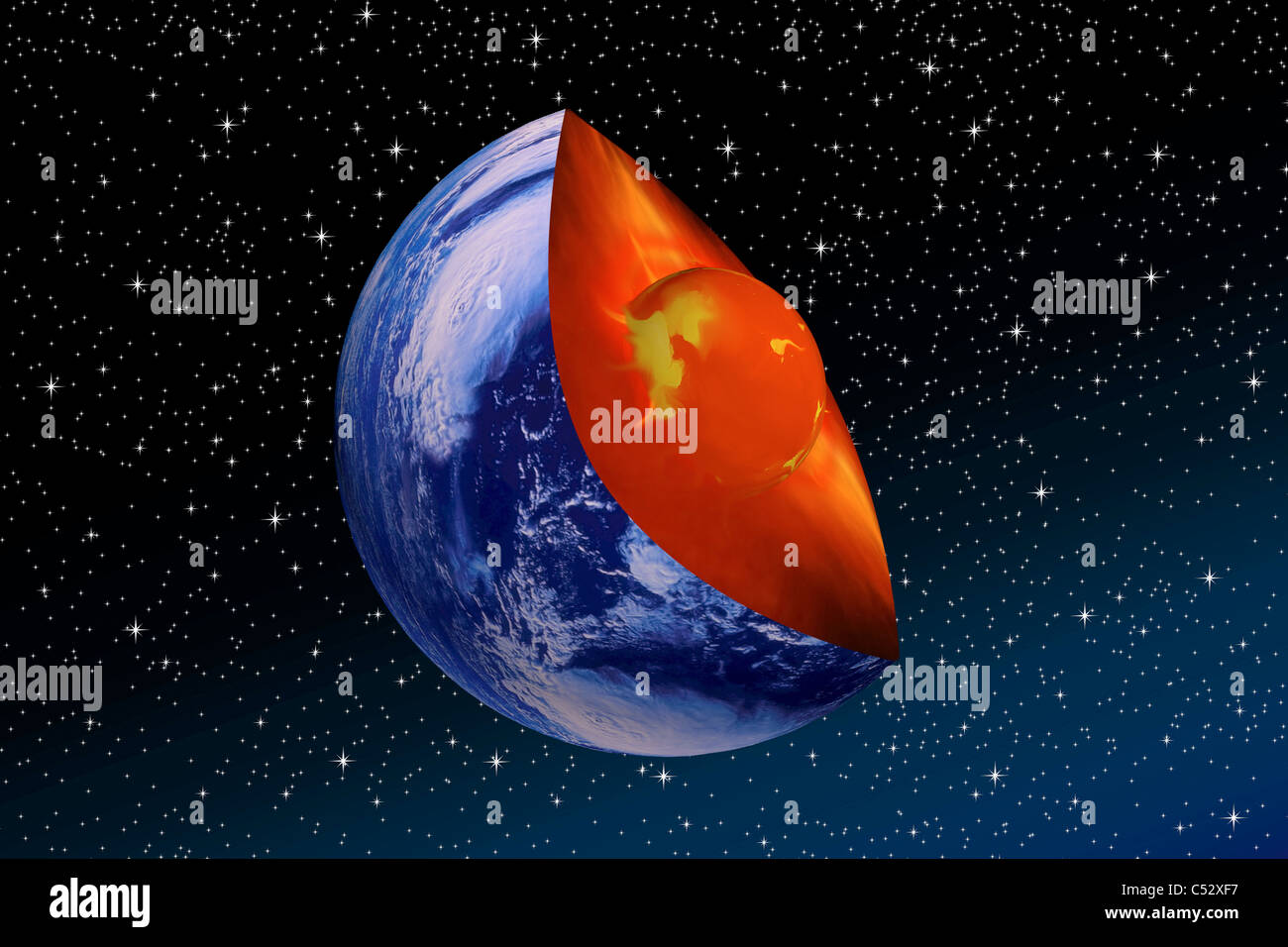 Earths core hi-res stock photography and images - Alamy