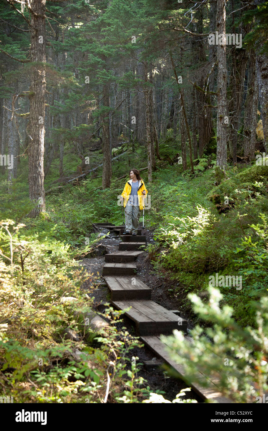 Woman Alone On Pathway High Resolution Stock Photography and Images - Alamy