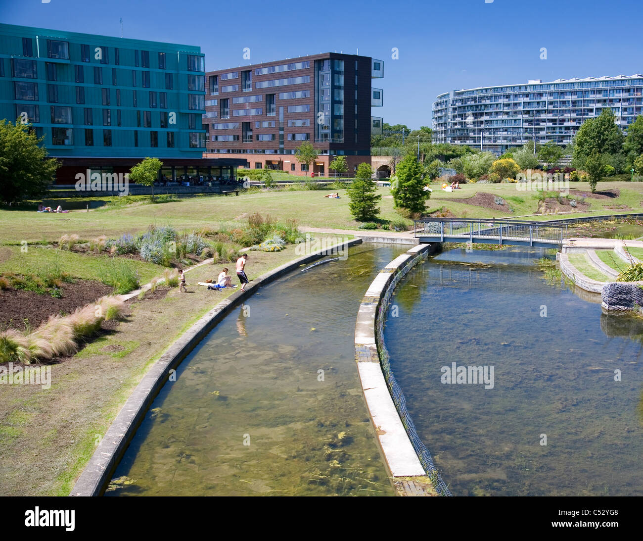 Mile End Park Stock Photo - Alamy