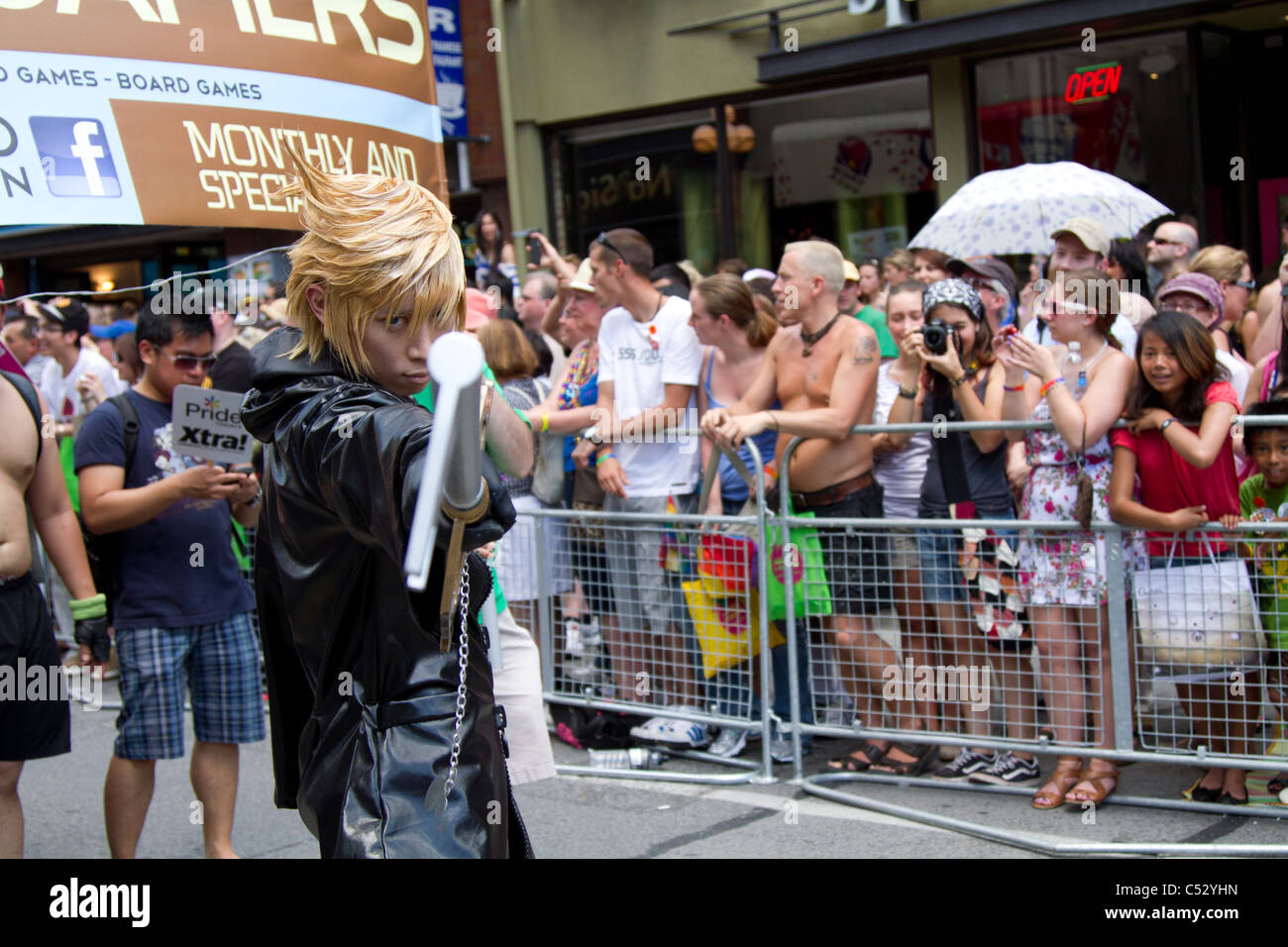 Crowd at pride hi-res stock photography and images - Alamy