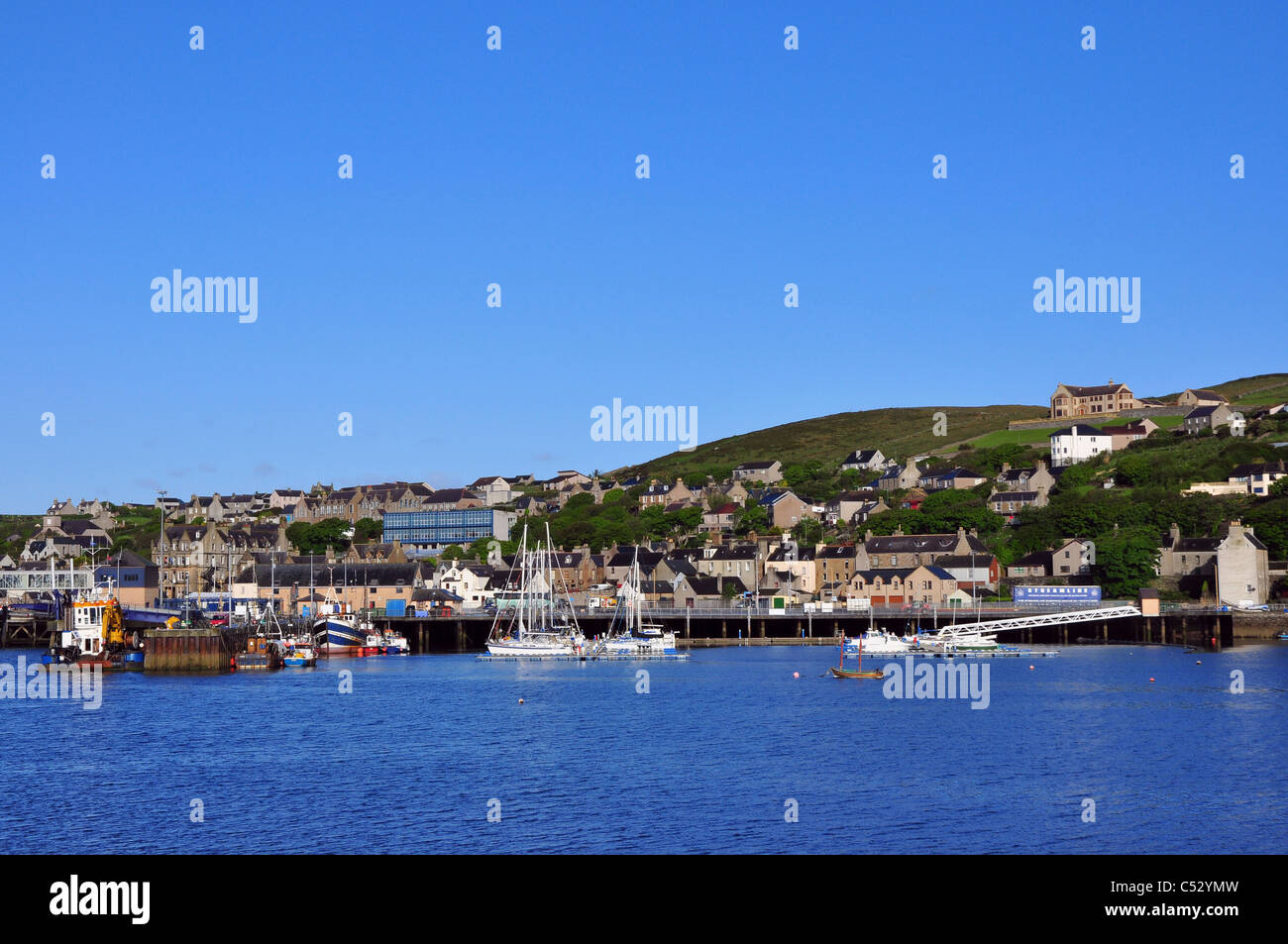 Stromness aerial hi-res stock photography and images - Alamy