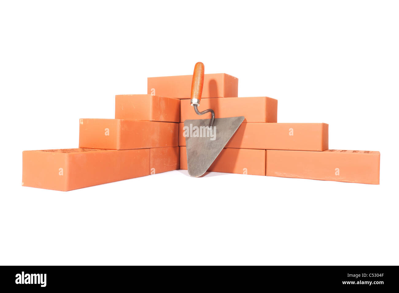 Red bricks Cut Out Stock Images & Pictures - Alamy