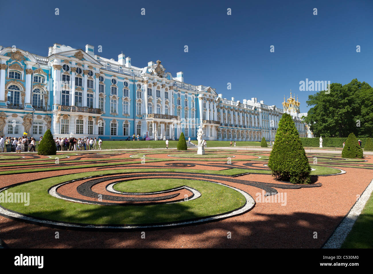 The Catherine Palace, St Petersburg Russia 2 Stock Photo - Alamy