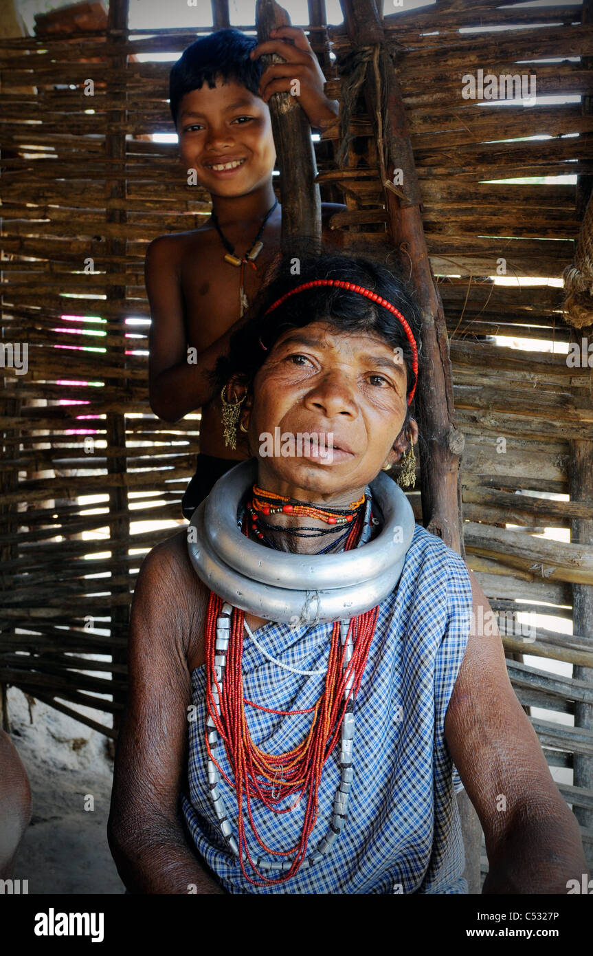 Gadba tribal people in the Indian state of Orissa Stock Photo - Alamy