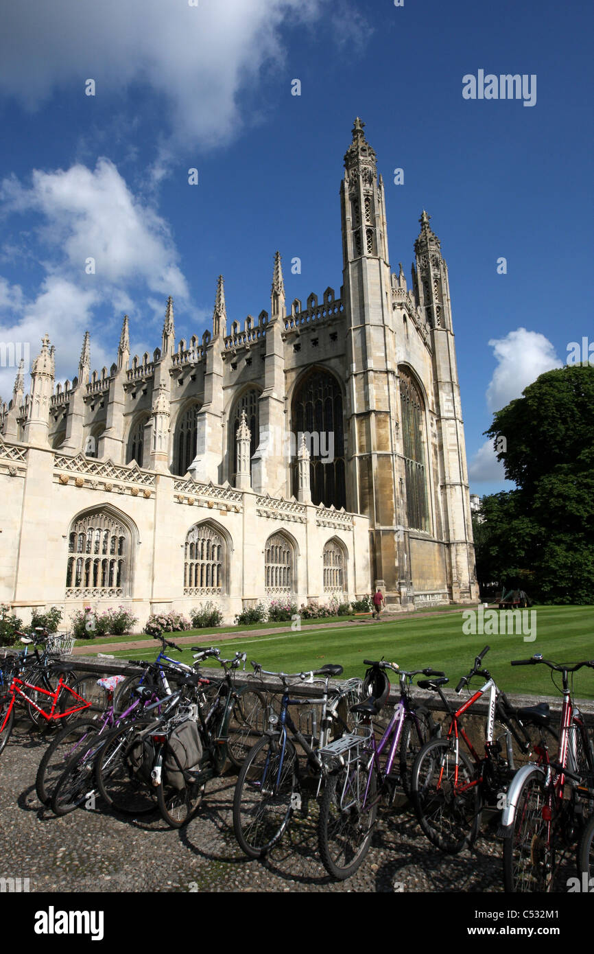 GENERAL VIEW OF CAMBRIDGE UNIVERSITY COLLEGES Stock Photo - Alamy