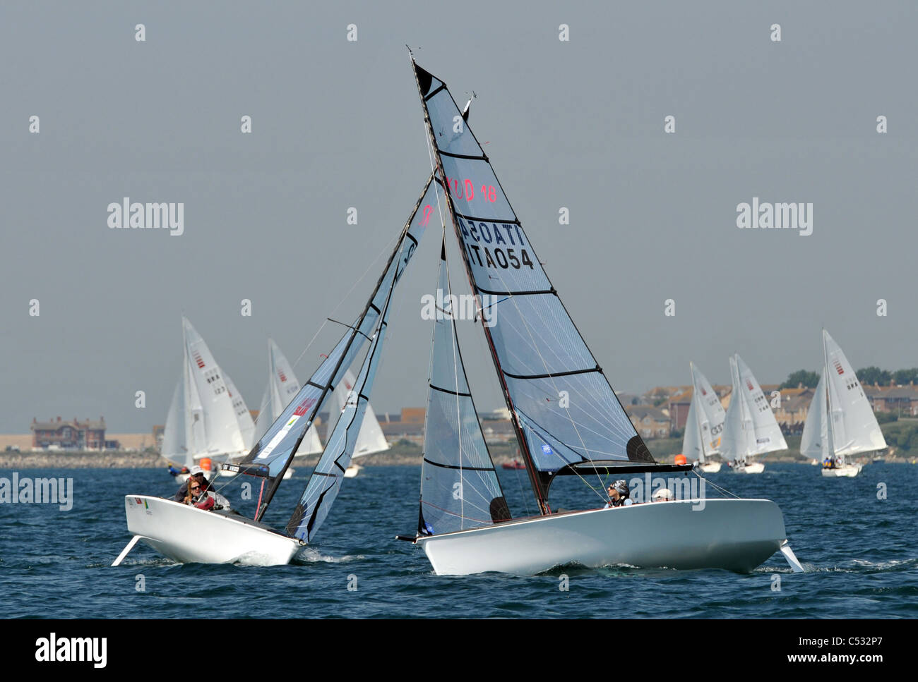 UK, Dorset, IFDS Disabled Sailing Combined World Championships 2011 ...