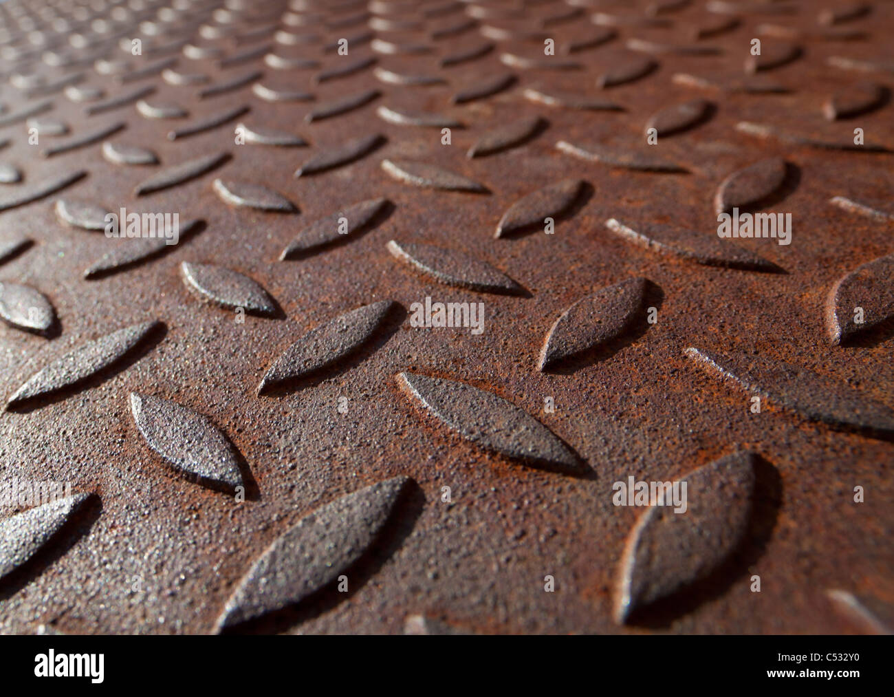 Surface of a rusty metal plate Stock Photo - Alamy