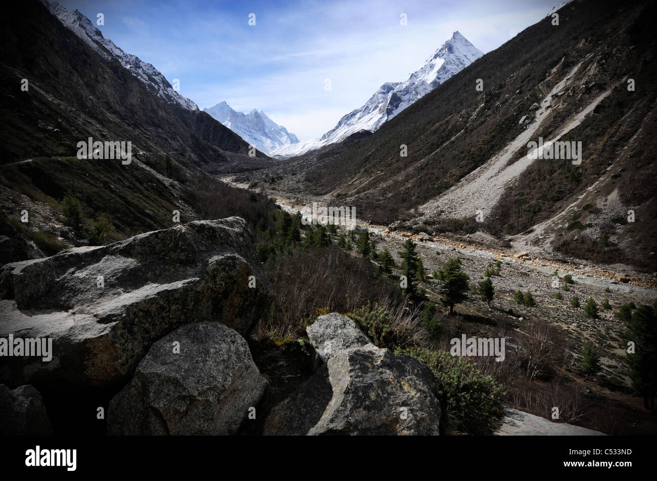 Source of ganges river hi-res stock photography and images - Alamy