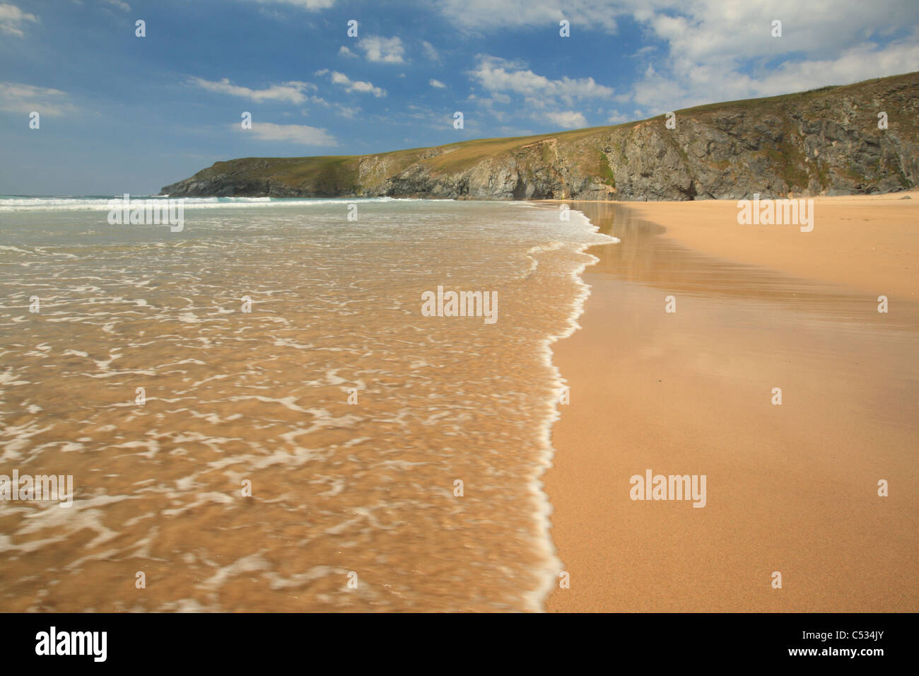 Holywell Bay near Newquay, North Cornwall, England, UK Stock Photo - Alamy