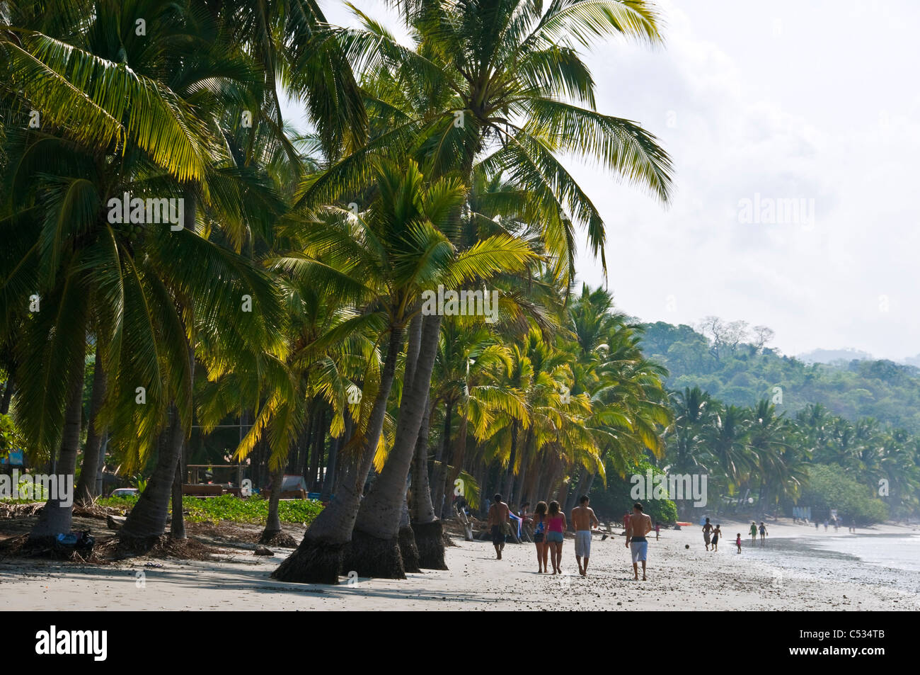 Samara Beach Guanacaste Costa Rica Pacific ocean Stock Photo - Alamy