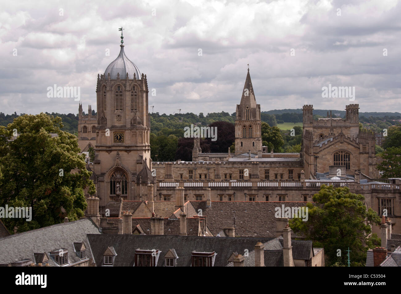 Oxford rooftops hi-res stock photography and images - Alamy