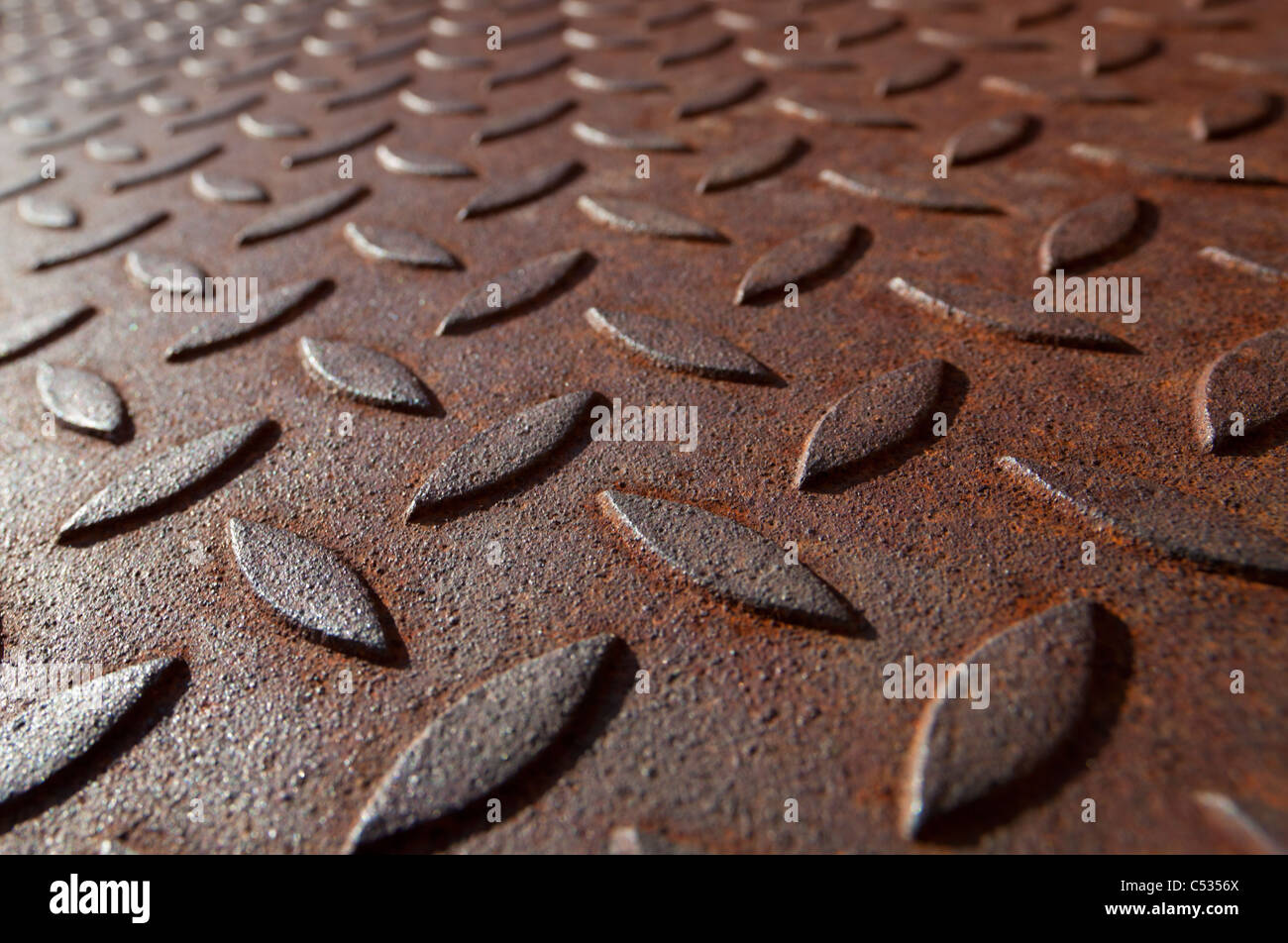 Surface of a rusty metal plate Stock Photo - Alamy