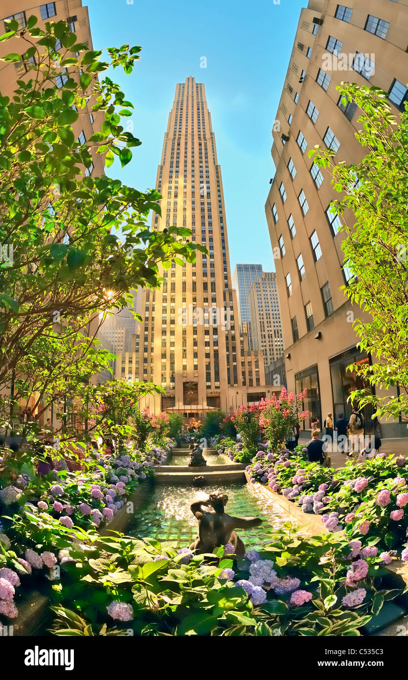 Rockefeller historic building hi-res stock photography and images - Alamy