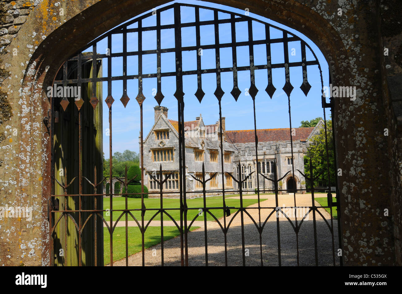 Athelhampton House, just outside Dorchester in Dorset Stock Photo - Alamy