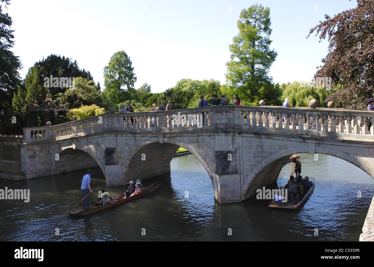 Clare bridge cambridge hi-res stock photography and images - Alamy
