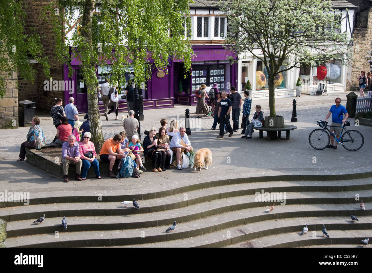 Hebden bridge town centre hi-res stock photography and images - Alamy