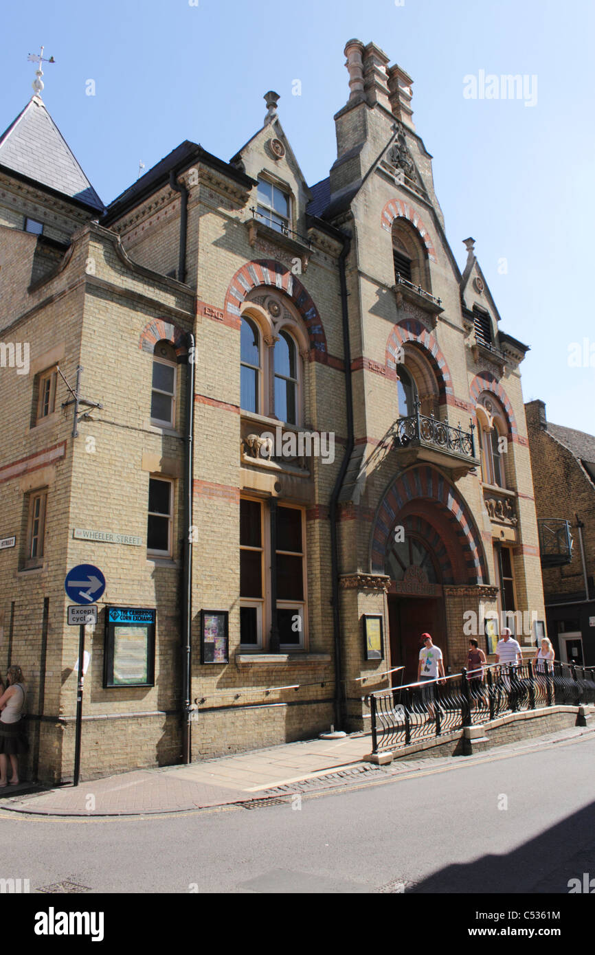 Cambridge Corn Exchange music Venue Stock Photo - Alamy