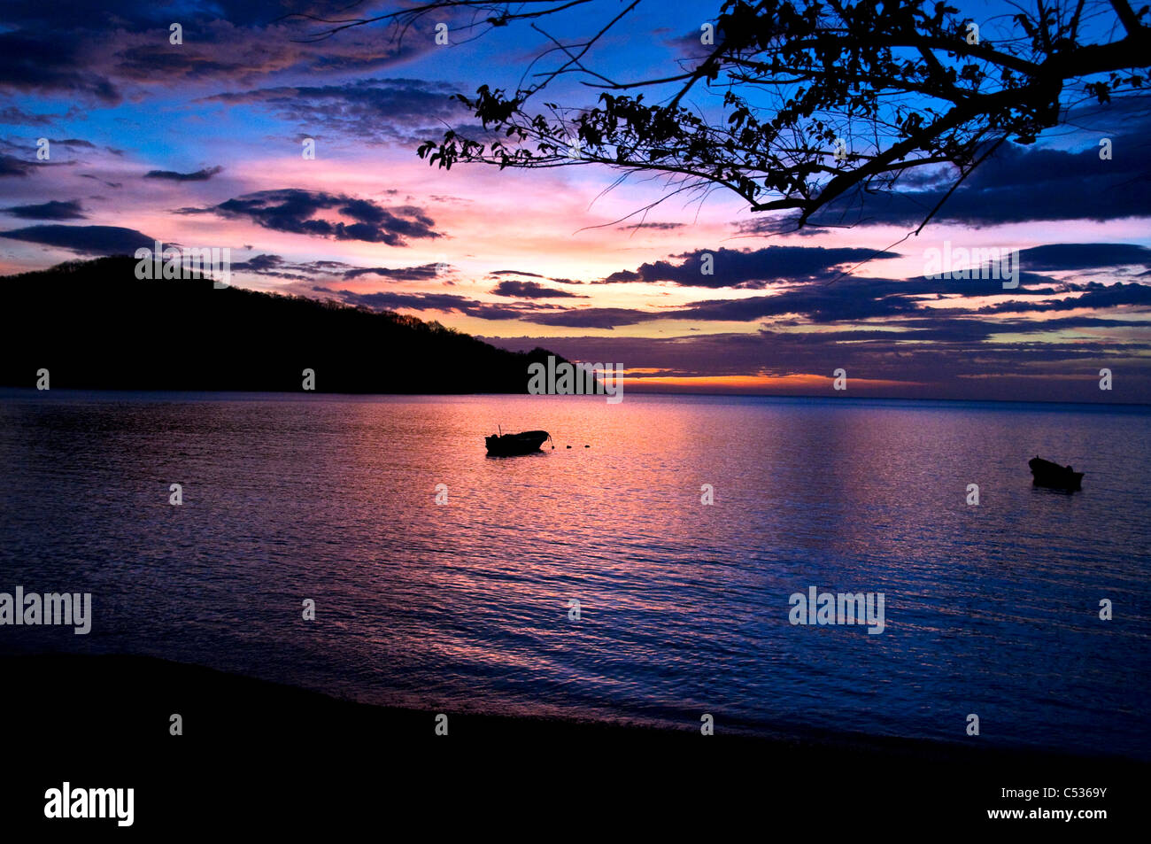 Beach bordering Santa Rosa National Park Costa Rica Stock Photo - Alamy