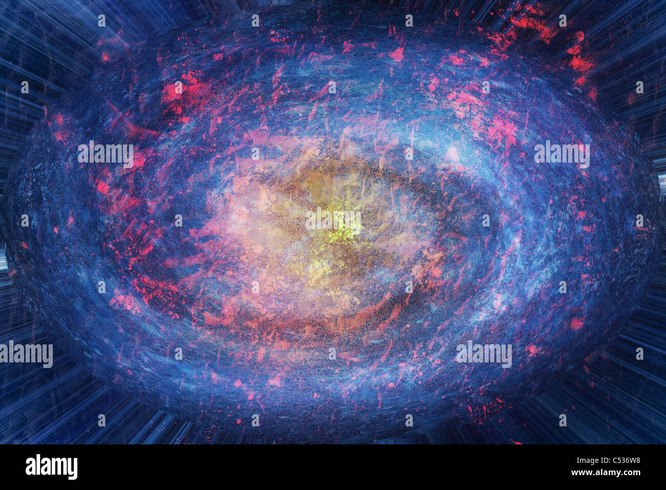 Galaxy explosion colourful abstract high resolution background ...