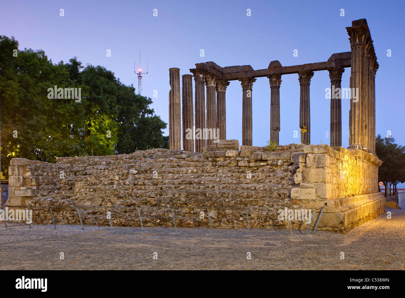 Roman Temple, Evora, Portugal, Europe Stock Photo - Alamy