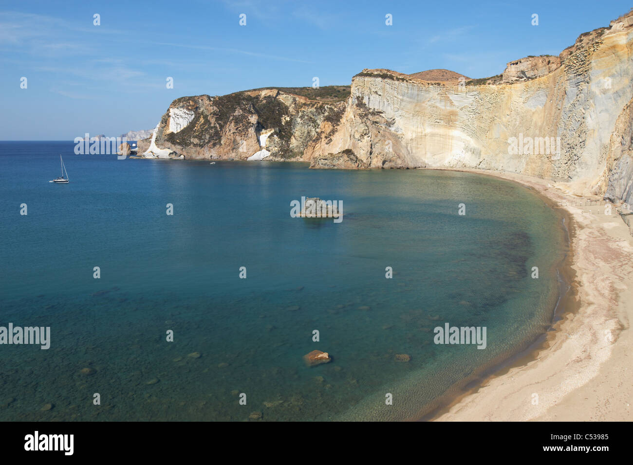 Italy island ponza coast calm hi-res stock photography and images - Alamy