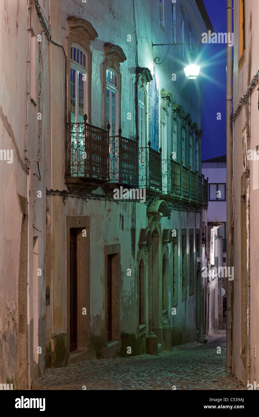 Streets of Evora, Portugal, Europe Stock Photo - Alamy
