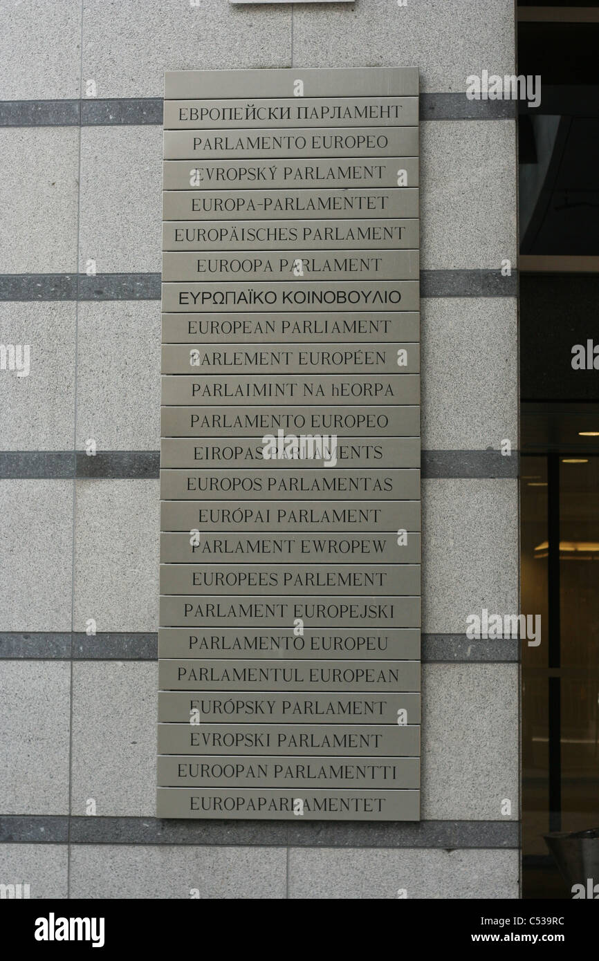 European Union headquarters in Brussels, Belgium Stock Photo - Alamy