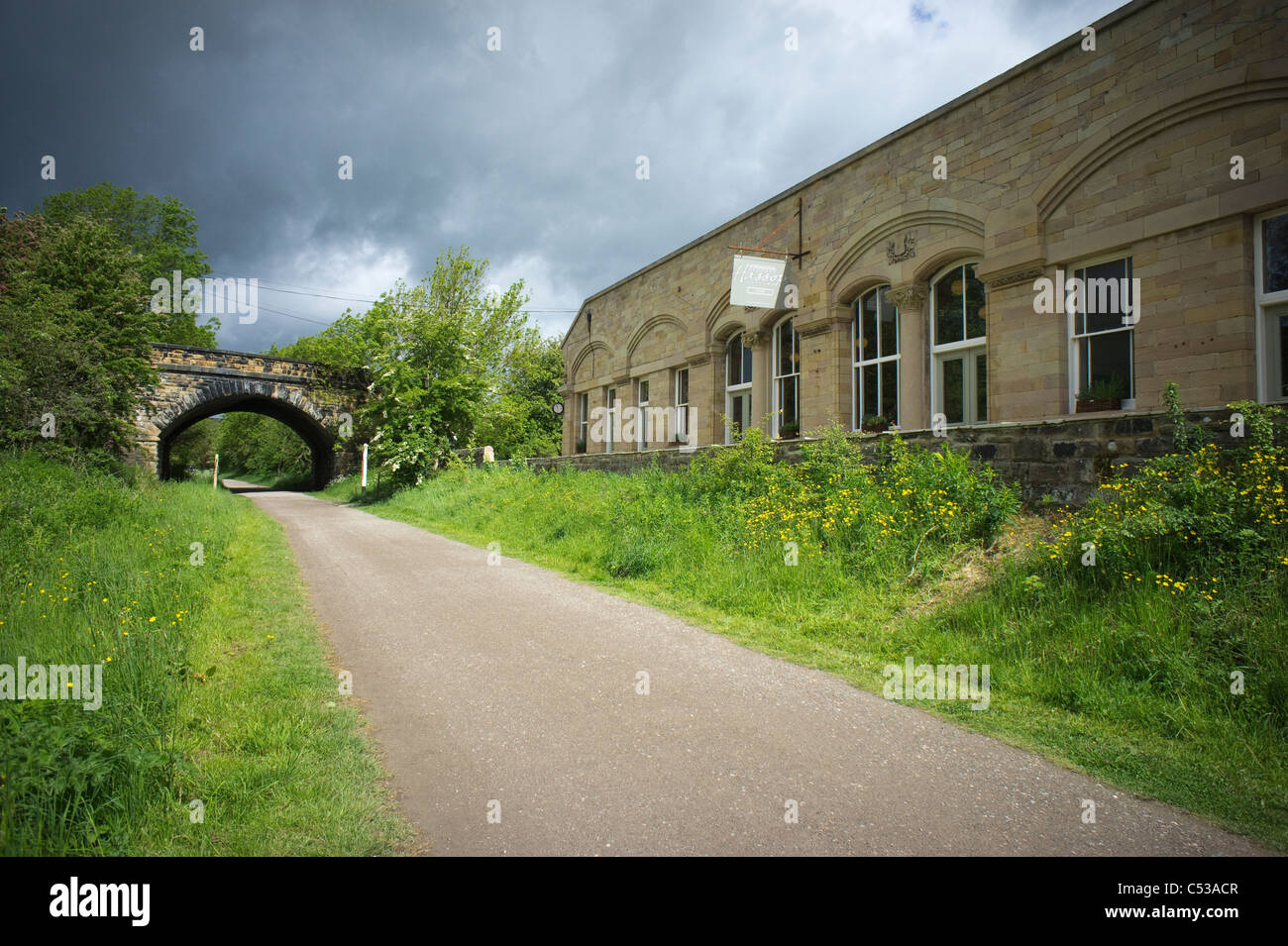 Monsal Trail Station High Resolution Stock Photography and Images - Alamy
