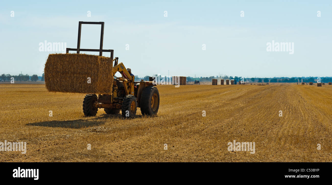 Hay bale lift hi-res stock photography and images - Alamy