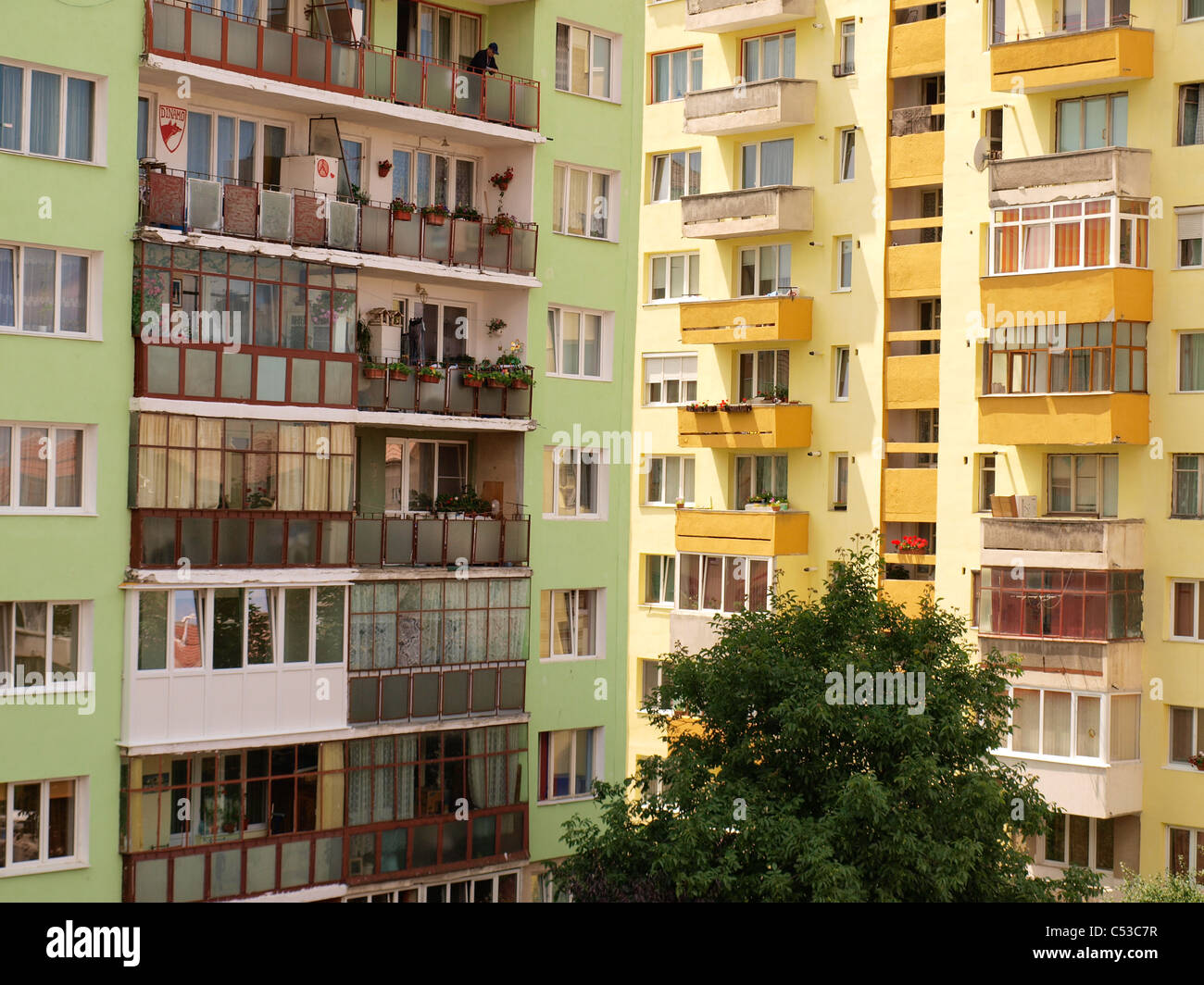 Building block eastern europe hi-res stock photography and images - Alamy