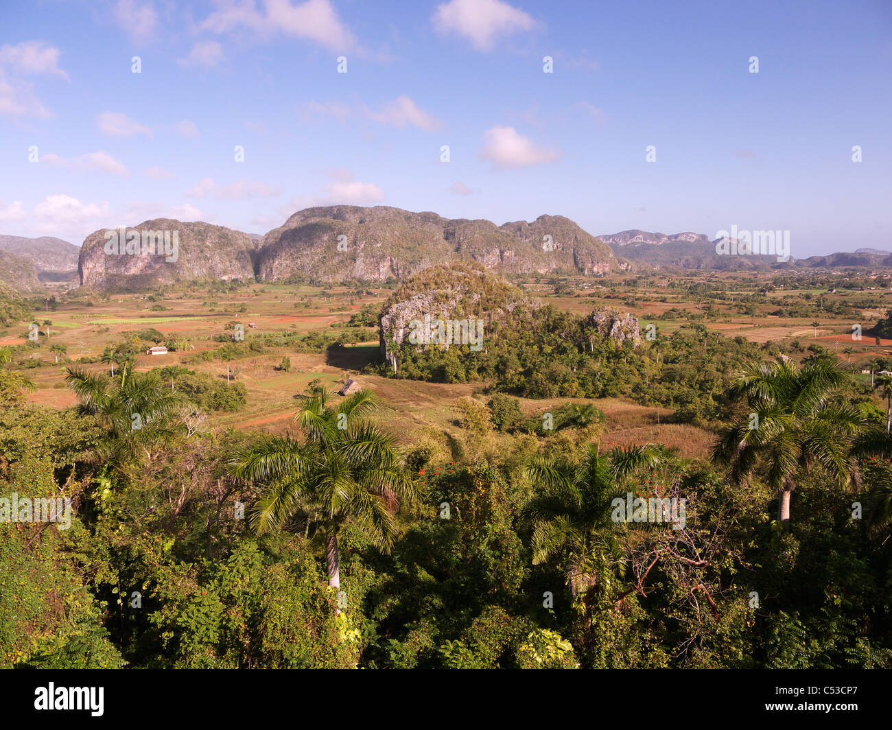 Typical limestone mountains called "Mogotes",Pinar del Rio Stock Photo ...
