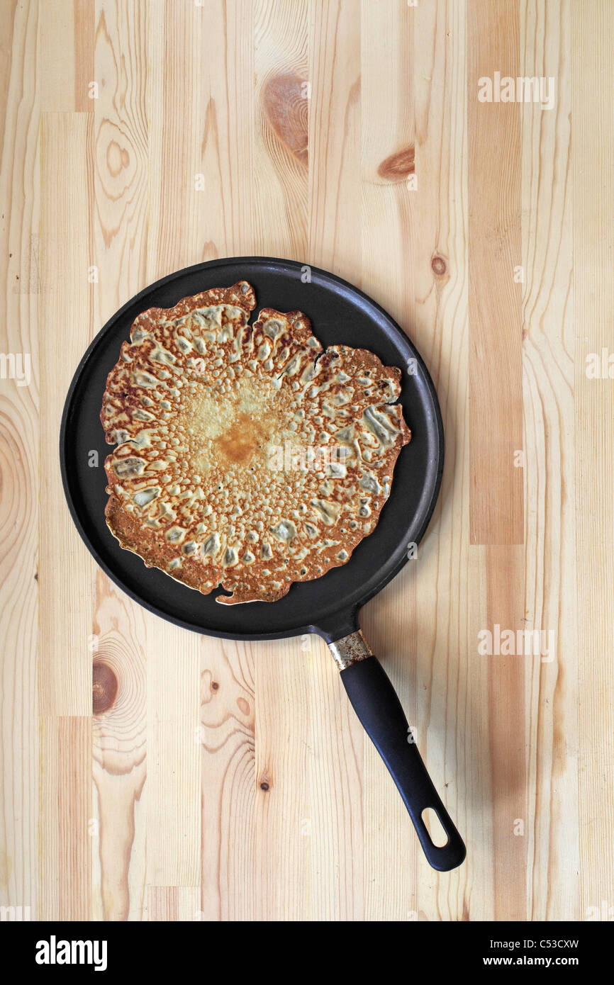 only one pancake Stock Photo - Alamy