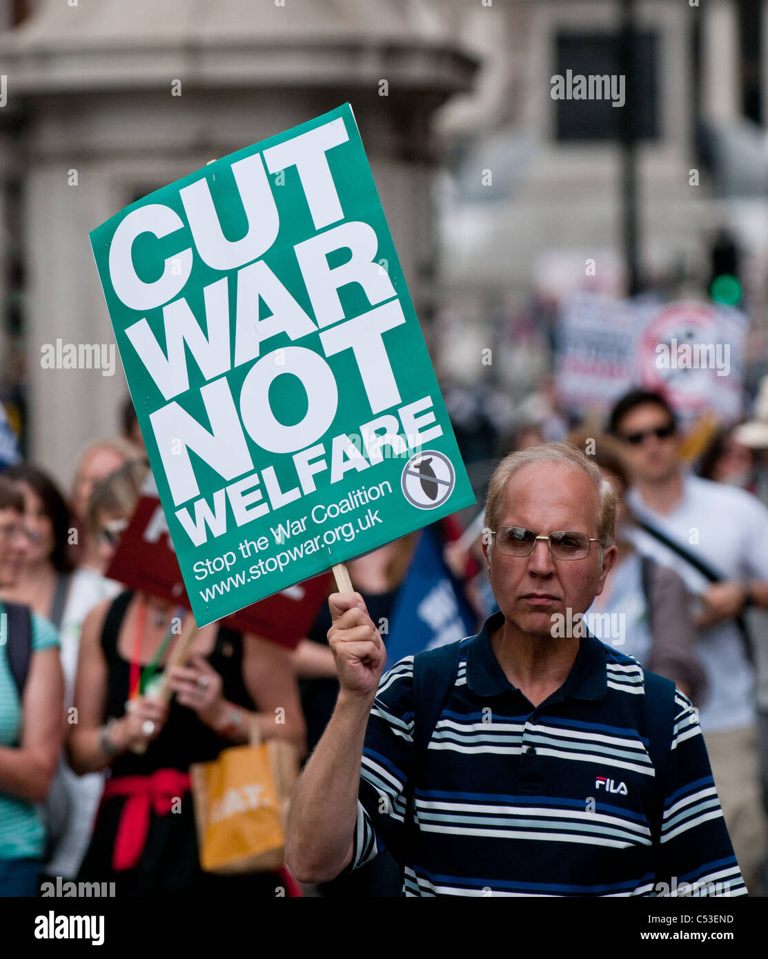 Public demonstration against war hi-res stock photography and images ...