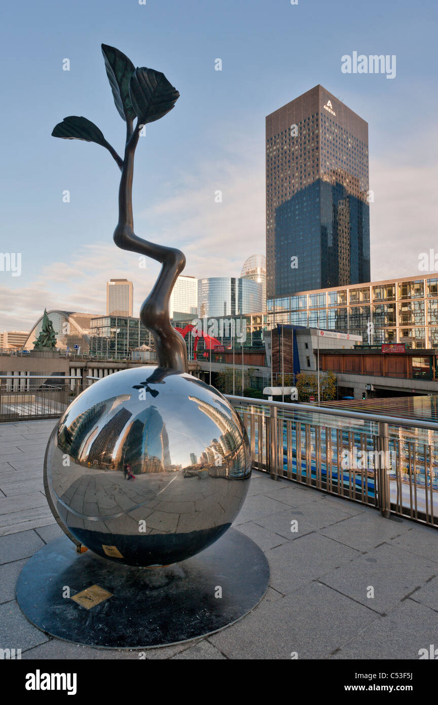 Modern architecture of Defense district Paris France Stock Photo - Alamy