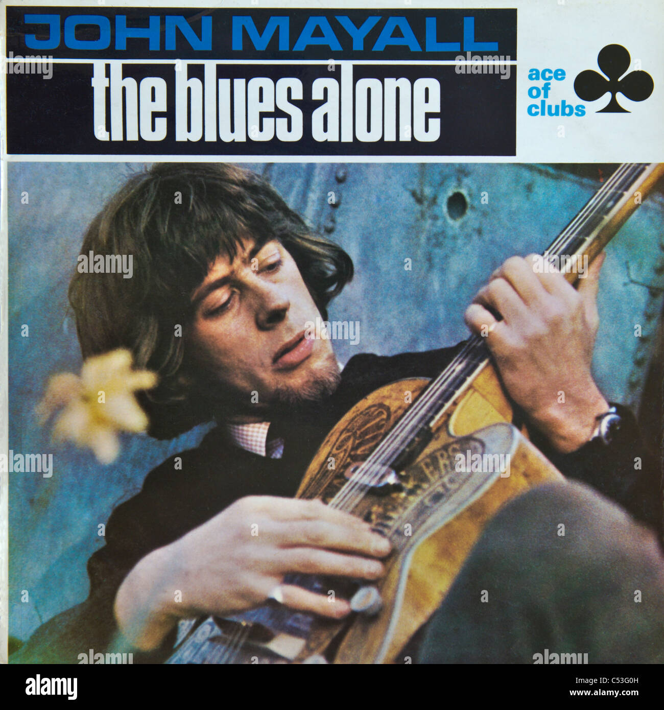 Cover of original vinyl album The Blues Alone by John Mayall released ...