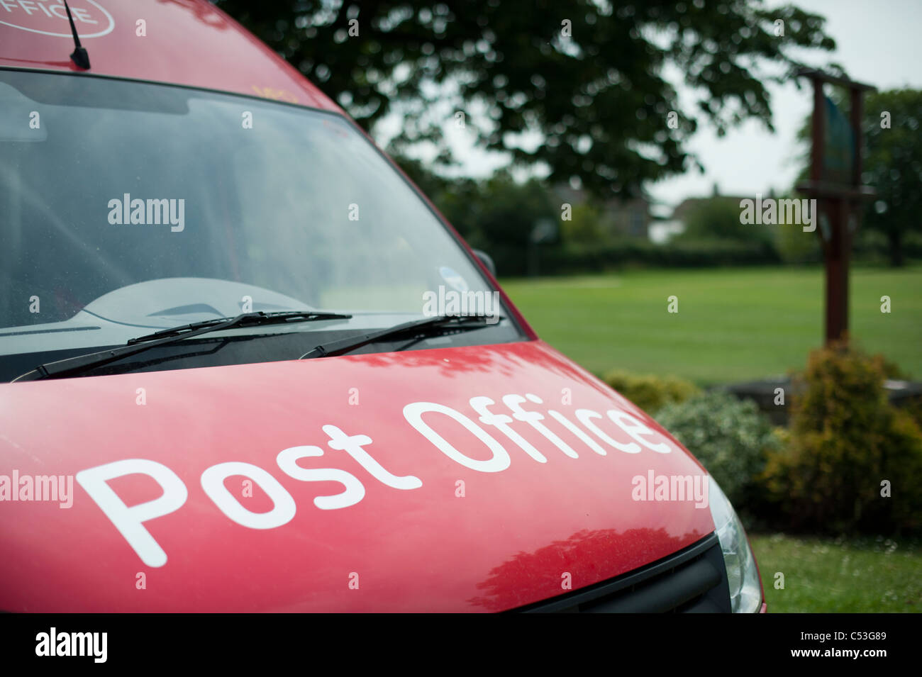 Mobile post office van in hi-res stock photography and images - Alamy