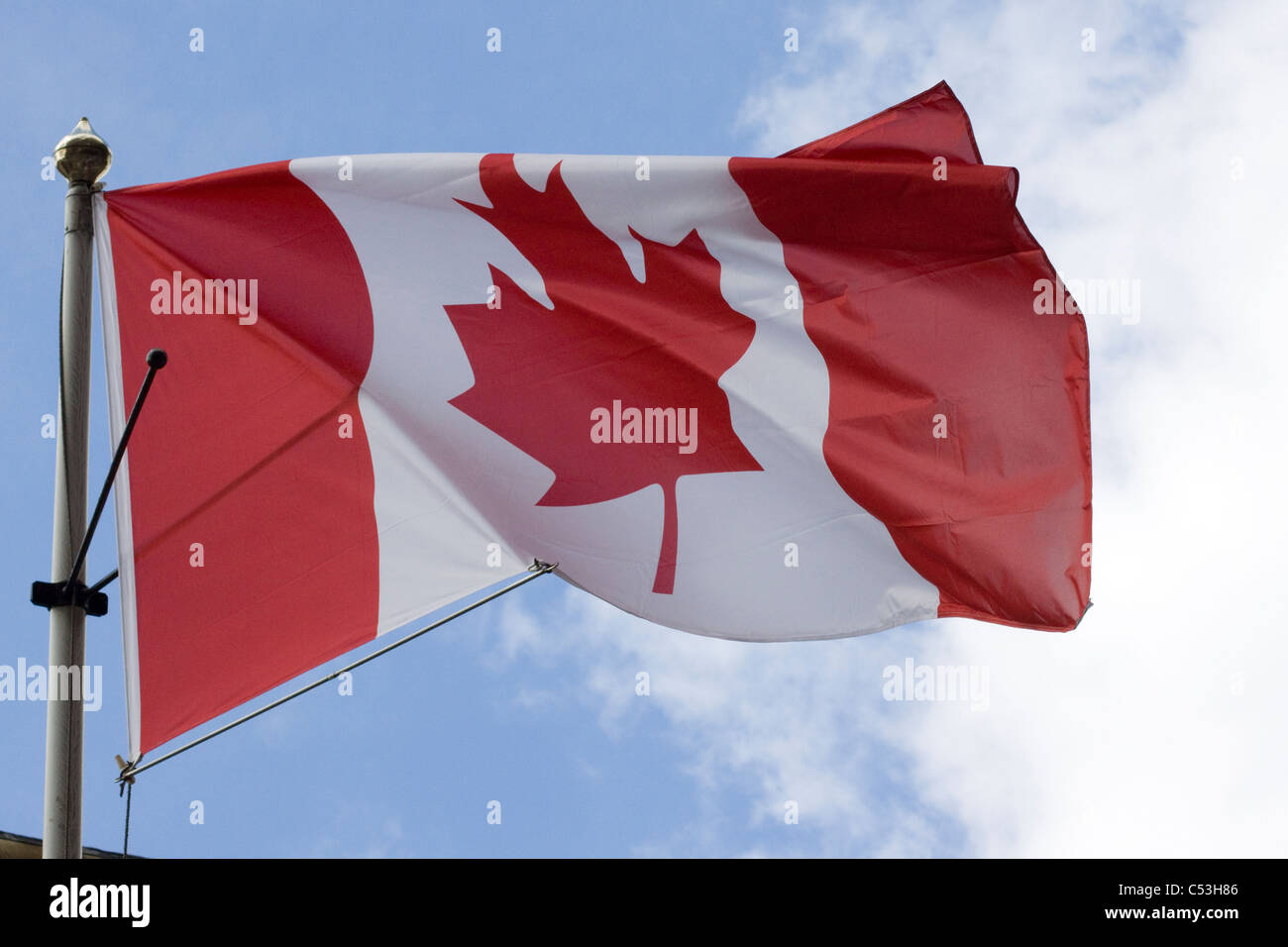 The national flag of Canada Stock Photo - Alamy
