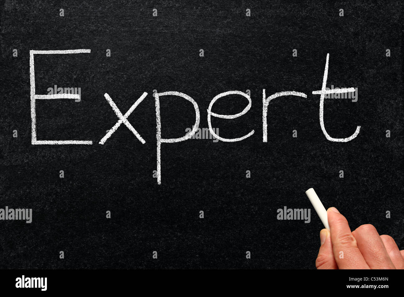 Fingers white black board written writing hi-res stock photography and ...