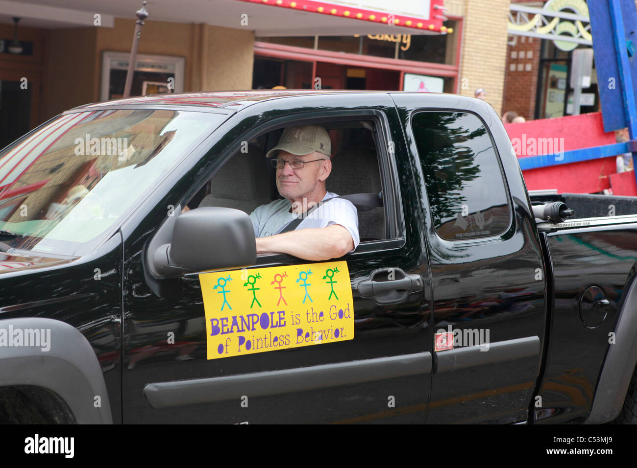 Beanpole is the god of pointless behavior driver 4th of July Parade ...
