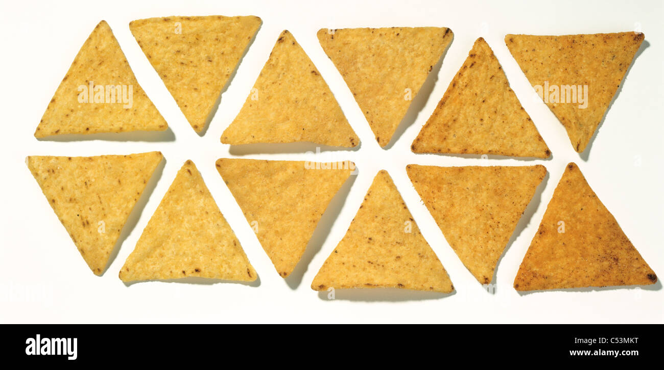 Cut out: Tortilla chips Stock Photo - Alamy
