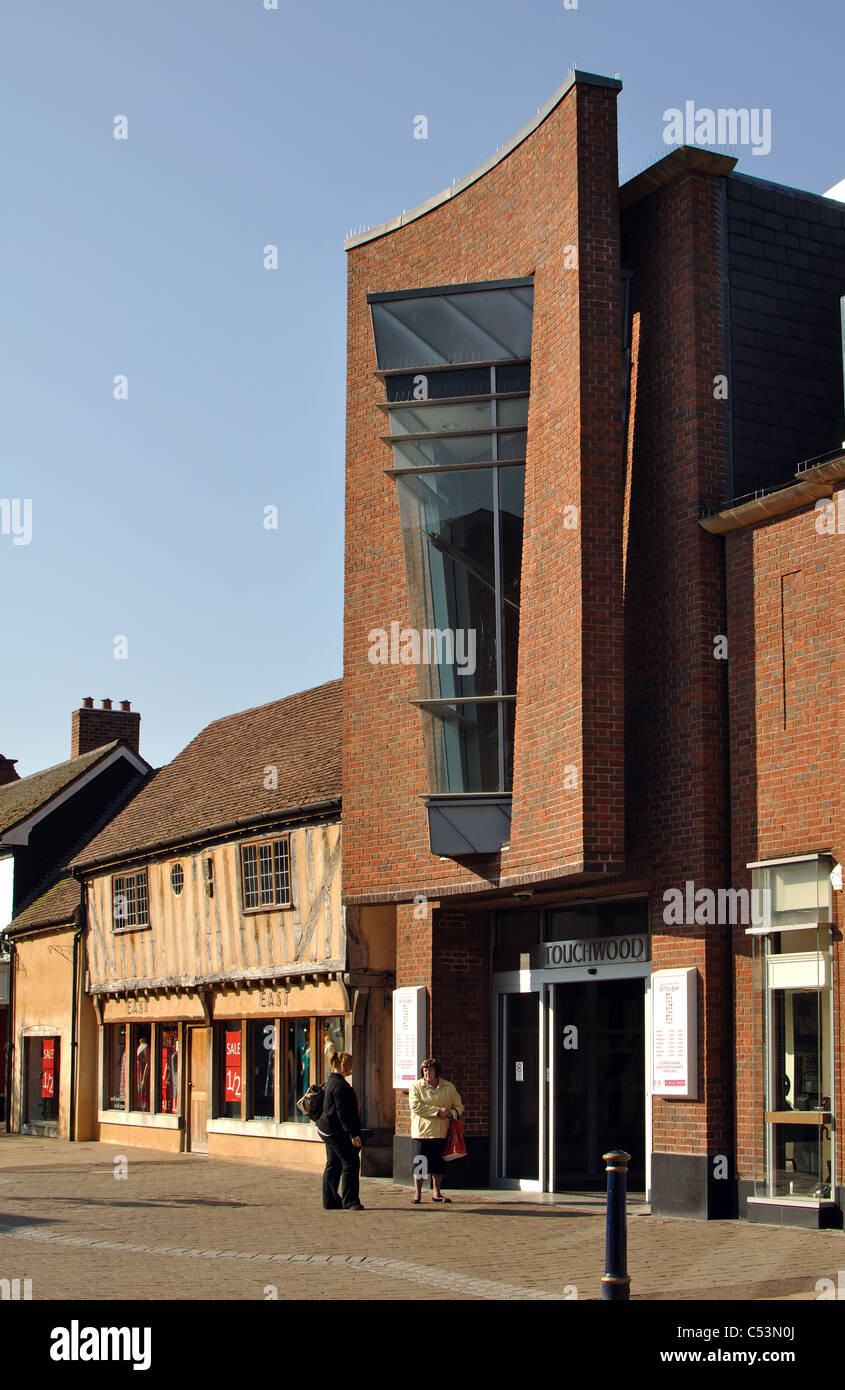 Modern shops building high street hi-res stock photography and images ...