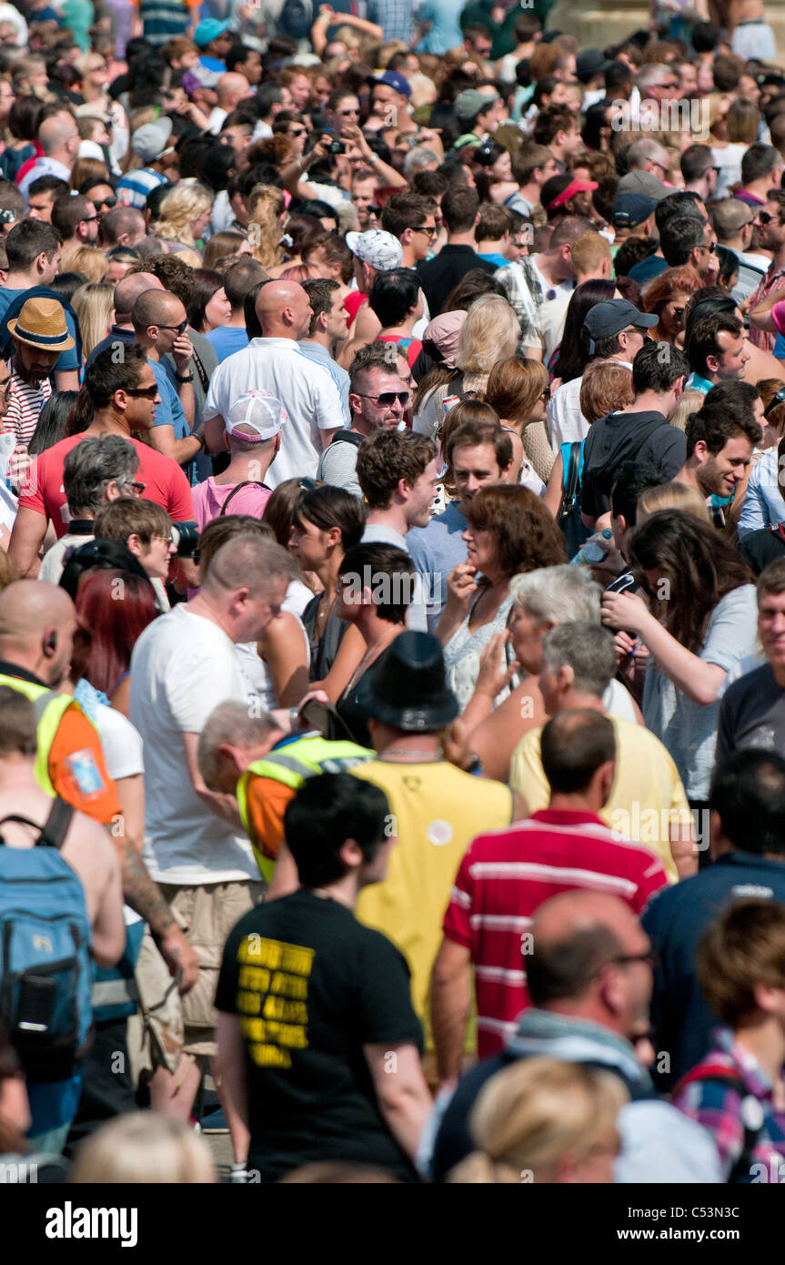 A crowd of people Stock Photo - Alamy