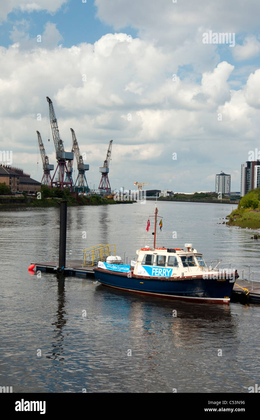 The ferry works between Govan and the new Riverside Museum. The service ...