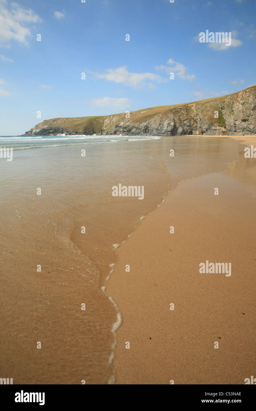Holywell Bay near Newquay, North Cornwall, England, UK Stock Photo - Alamy