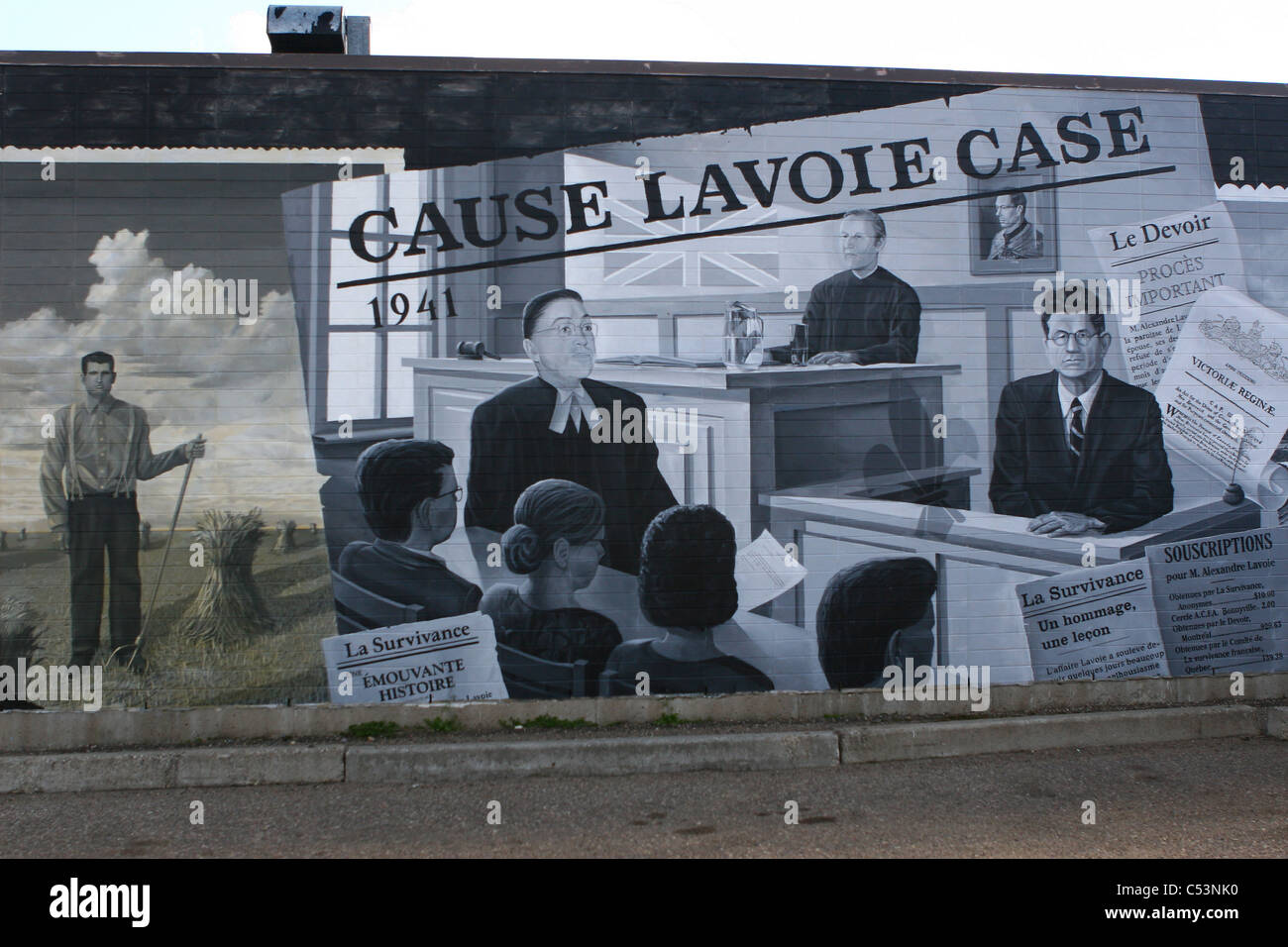 Murals at Legal, Alberta, Canada Art painting wall decorations artistic ...