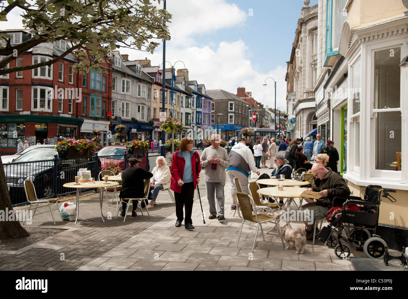 Aberystwyth city centre hi-res stock photography and images - Alamy