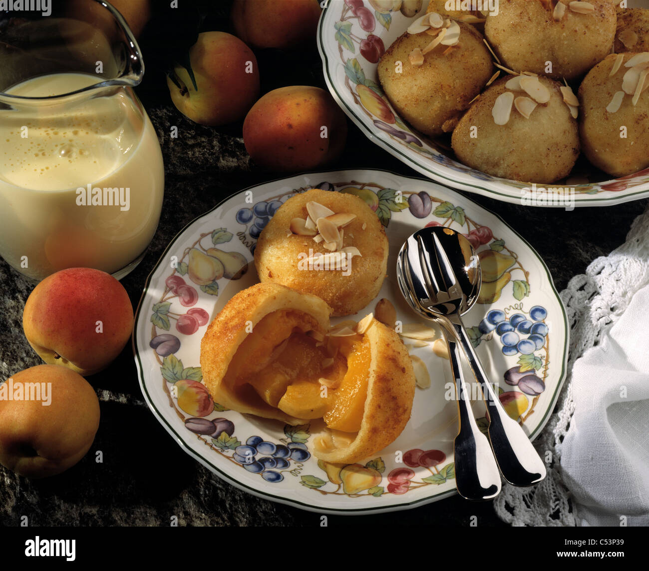 Austria apricot dumplings hi-res stock photography and images - Alamy