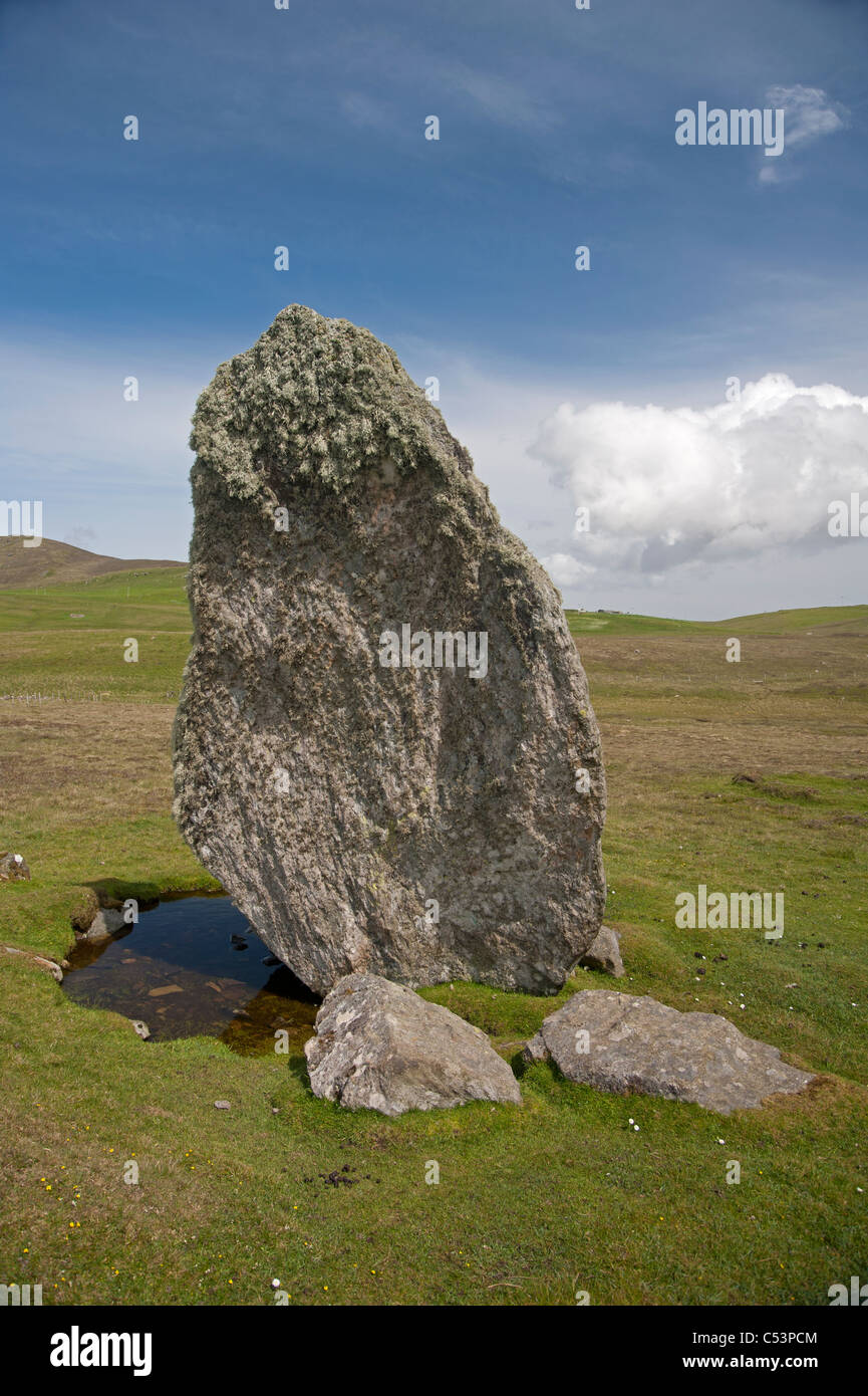 Shetland unst standing stone hi-res stock photography and images - Alamy