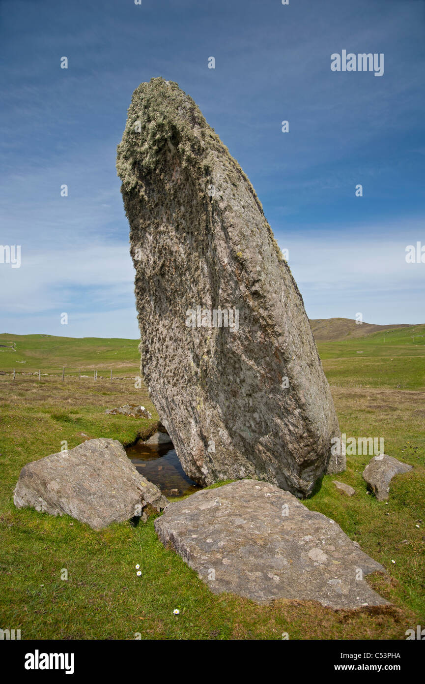 Shetland unst standing stone hi-res stock photography and images - Alamy
