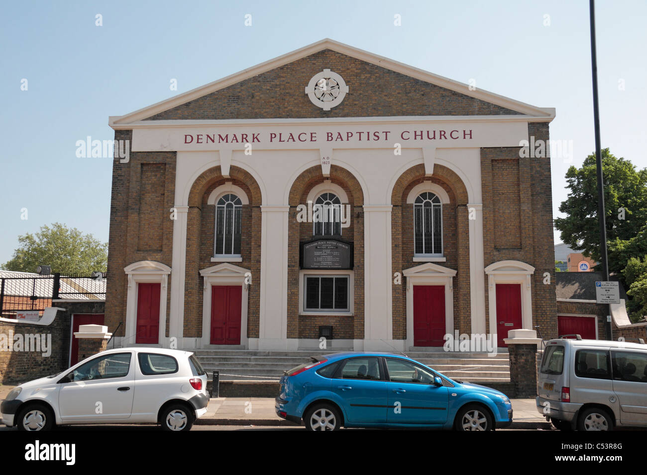 The Denmark Place Baptist Church, Coldharbour Lane, Camberwell, London ...